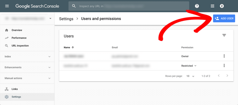 How to Add a User to Google Search Console - MonsterInsights