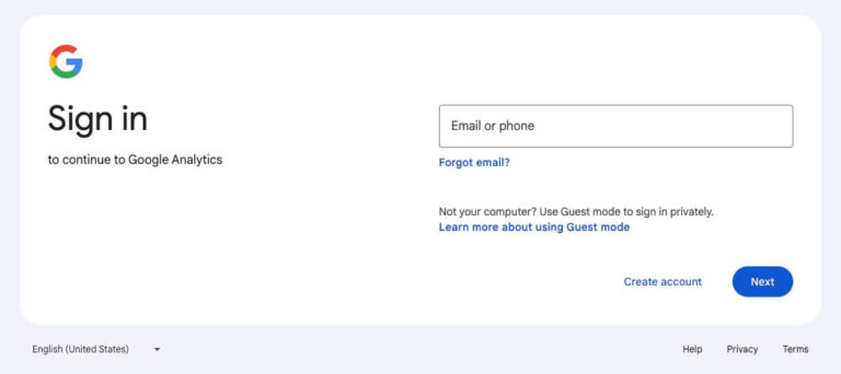 How to Log in to Google Analytics (Step by Step)