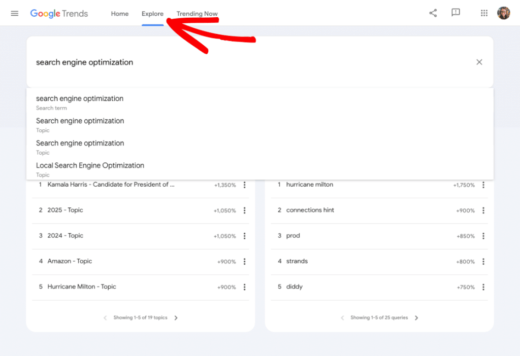 How to Use Google Trends for SEO, Keyword Research & More