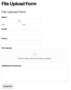 How to Create a File Upload Form in WordPress (In 6 Easy Steps)
