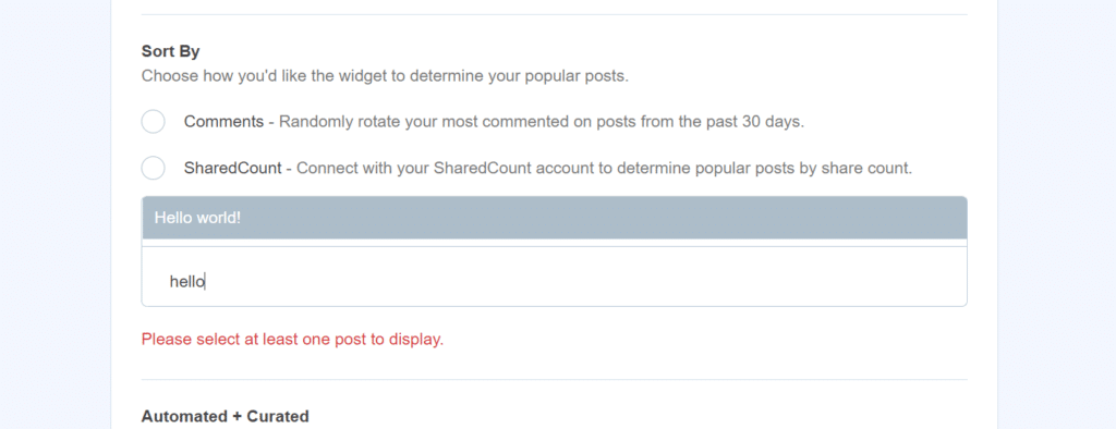How to use the Sort By Options in Popular Posts - MonsterInsights