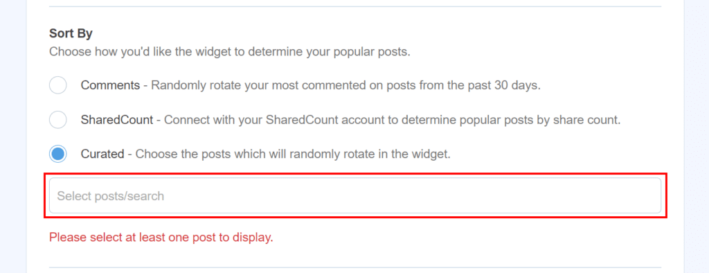 How to use the Sort By Options in Popular Posts - MonsterInsights