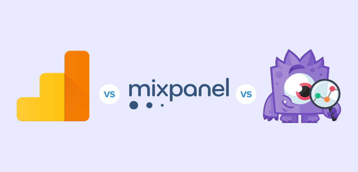 Google Analytics vs. Mixpanel vs MonsterInsights - Which is the Best?