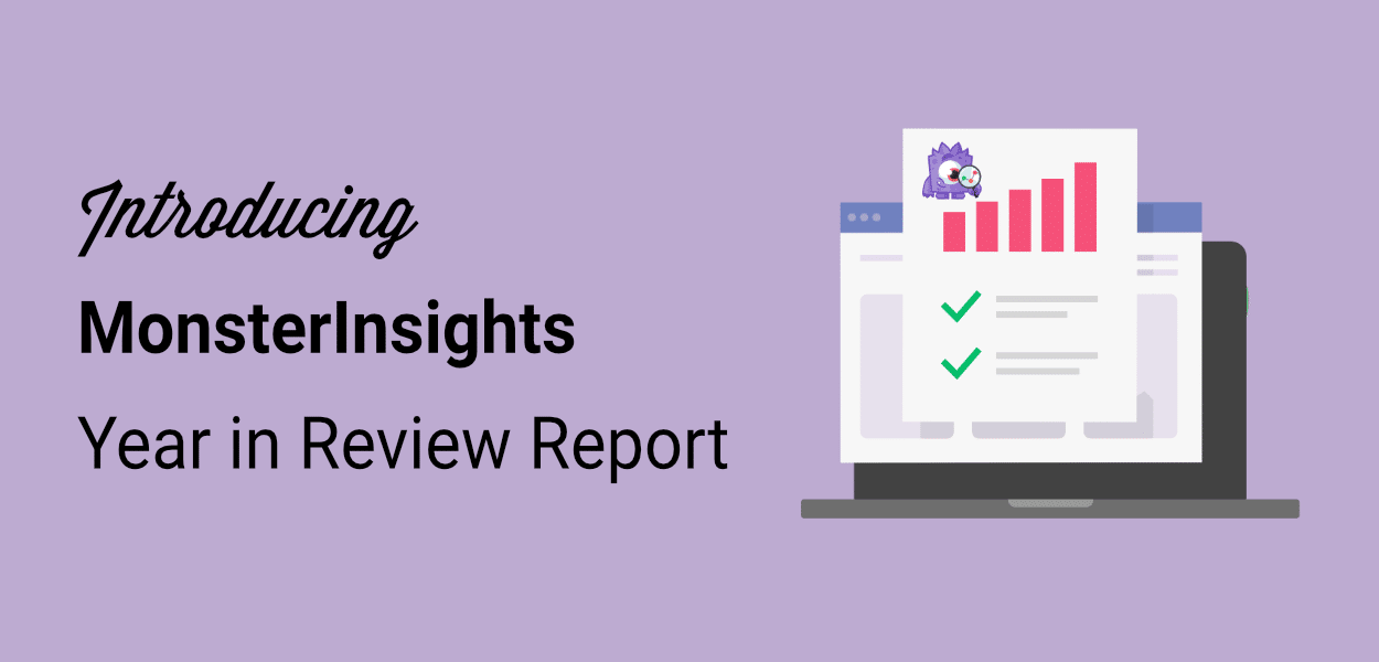 Introducing Limited-Time MonsterInsights Year in Review Report