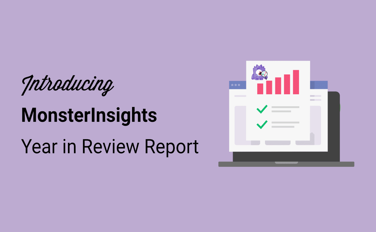 Introducing Limited-Time MonsterInsights Year in Review Report