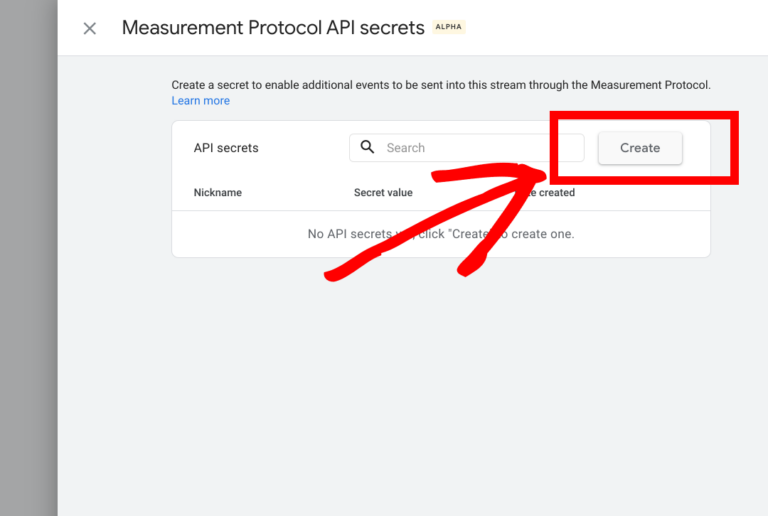 How To Create Your Measurement Protocol API Secret in GA4 - MonsterInsights