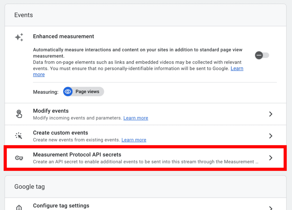 How To Create Your Measurement Protocol API Secret in Google Analytics ...