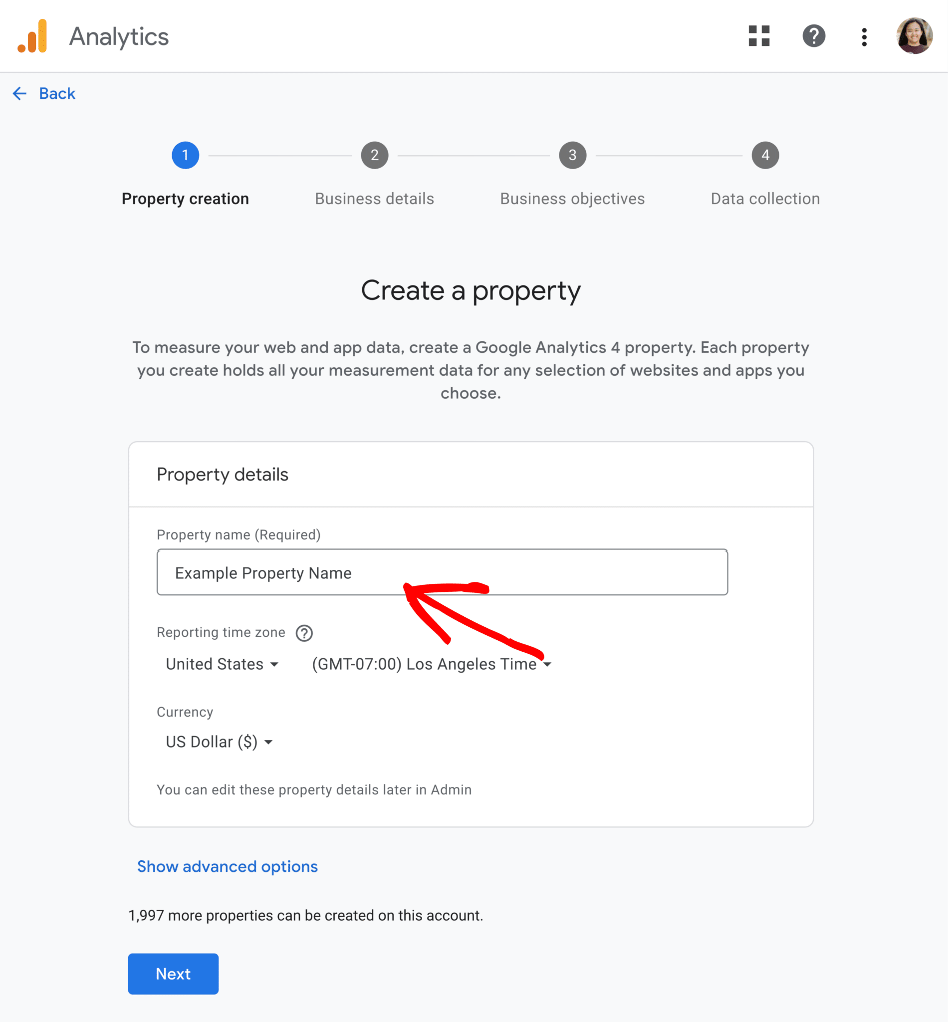 How to Add a Property to Google Analytics - MonsterInsights