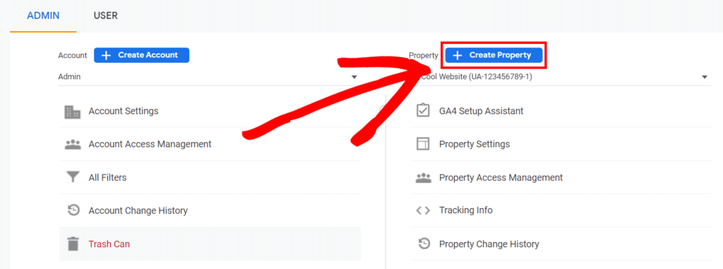 How to Add a Property to Google Analytics - MonsterInsights
