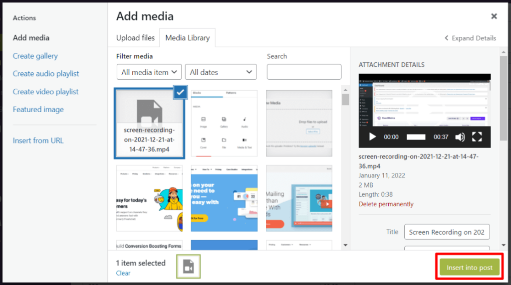 How WordPress Video Uploads Work + How to Track Them