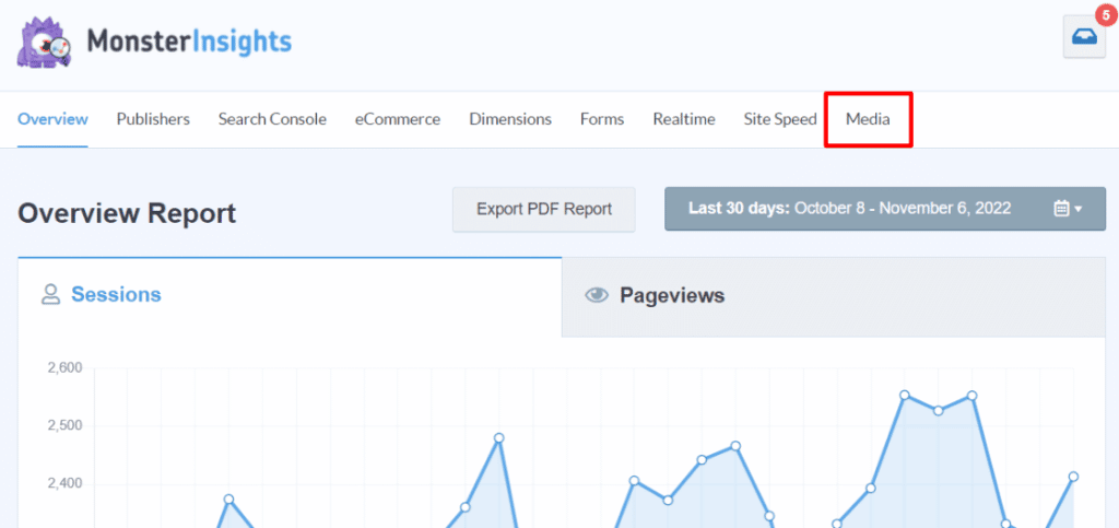[NEW] Dashboard Media Report: Video Report in WordPress