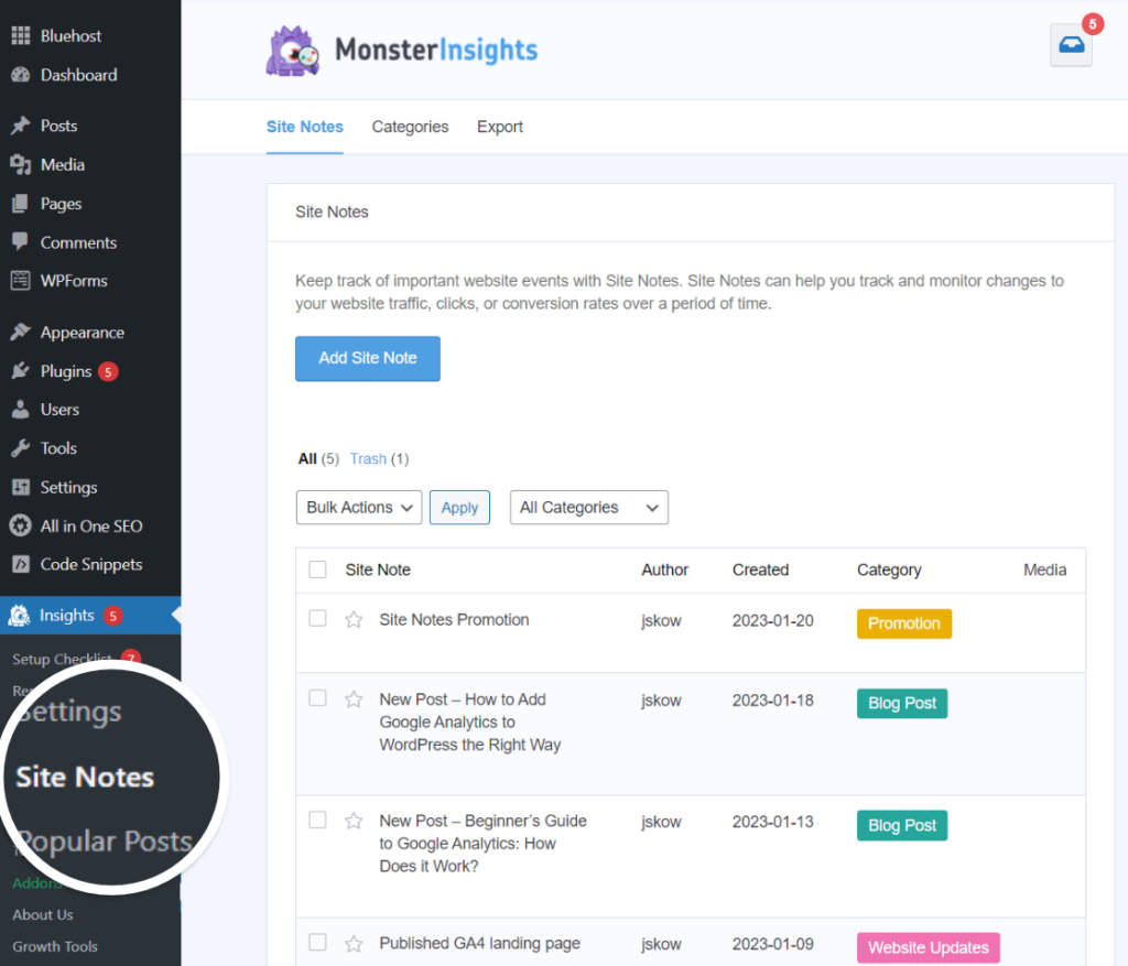 Introducing Site Notes: Your New Must-Have Marketing Tool