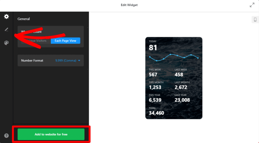 How to Add a Website Visitor Counter to WordPress