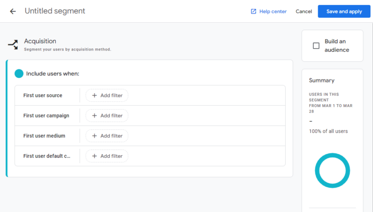 Google Analytics 4 Segments: Beginner’s Guide