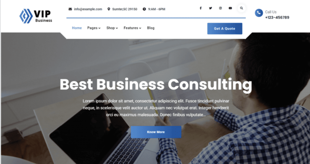 21 Best WordPress Themes for Business (Ranked)